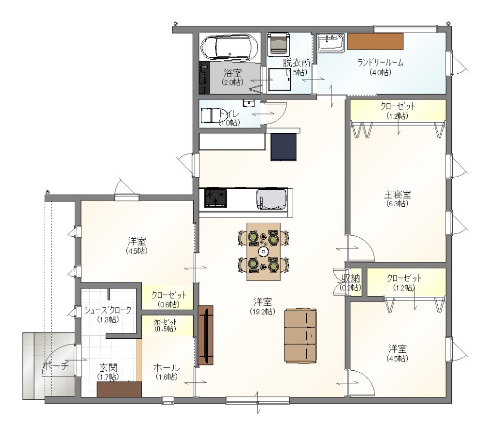 EW-28B - 平屋GOOD（平屋グッド）広島・福山の平屋住宅専門店・フラットハウス